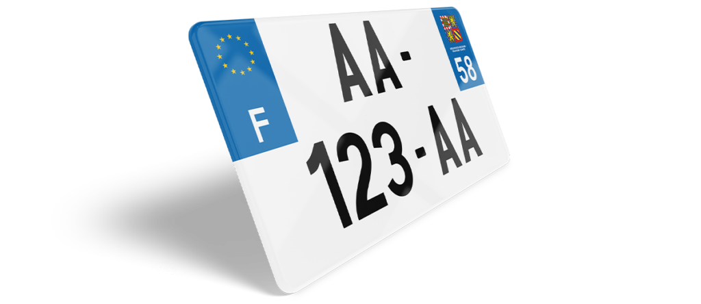 Votre plaque immatriculation Auto/Moto en ligne en moins de 2 minutes