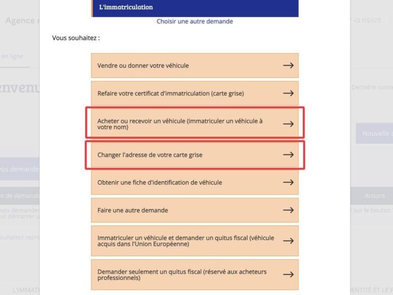 Non Mutation De Carte Grise Natinf