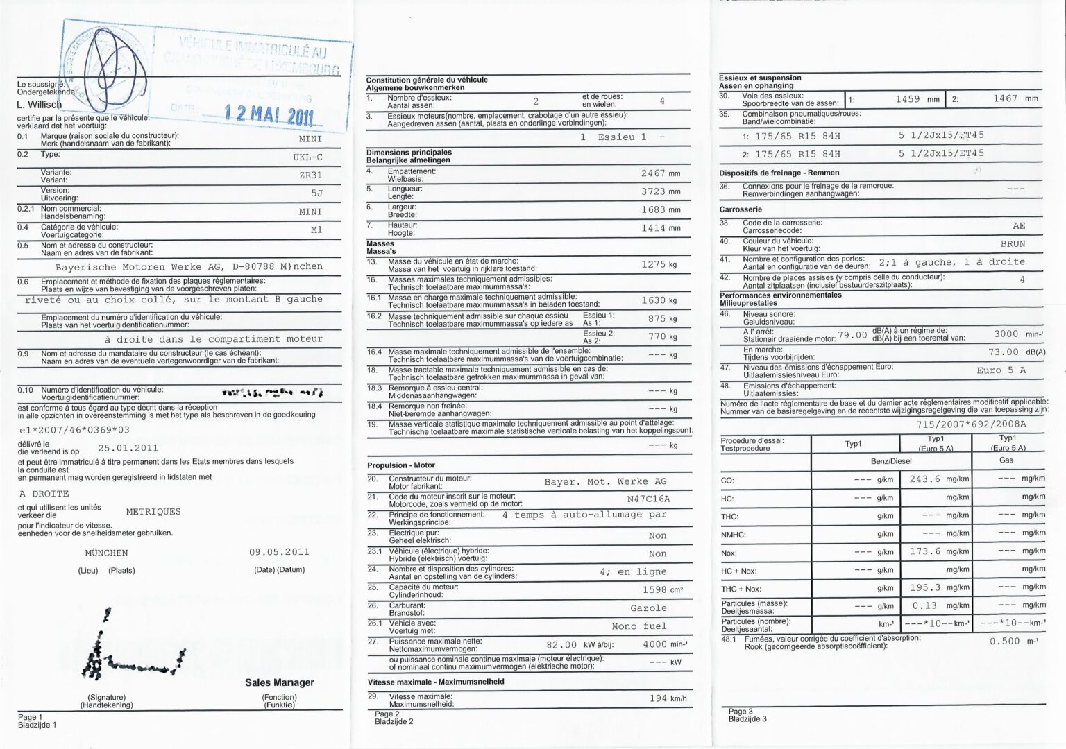 Le Certificat de conformité européen