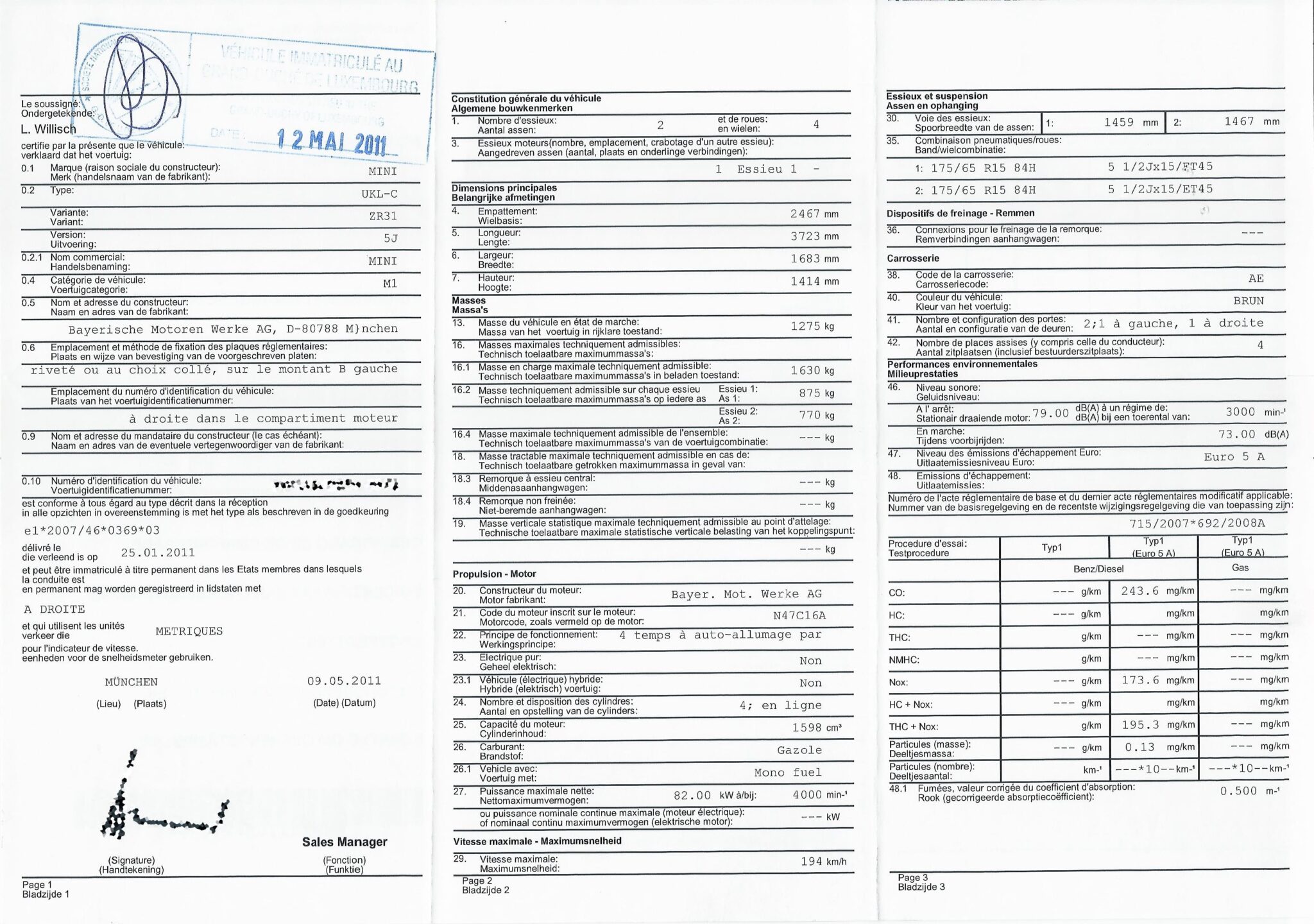Le Certificat de conformité européen