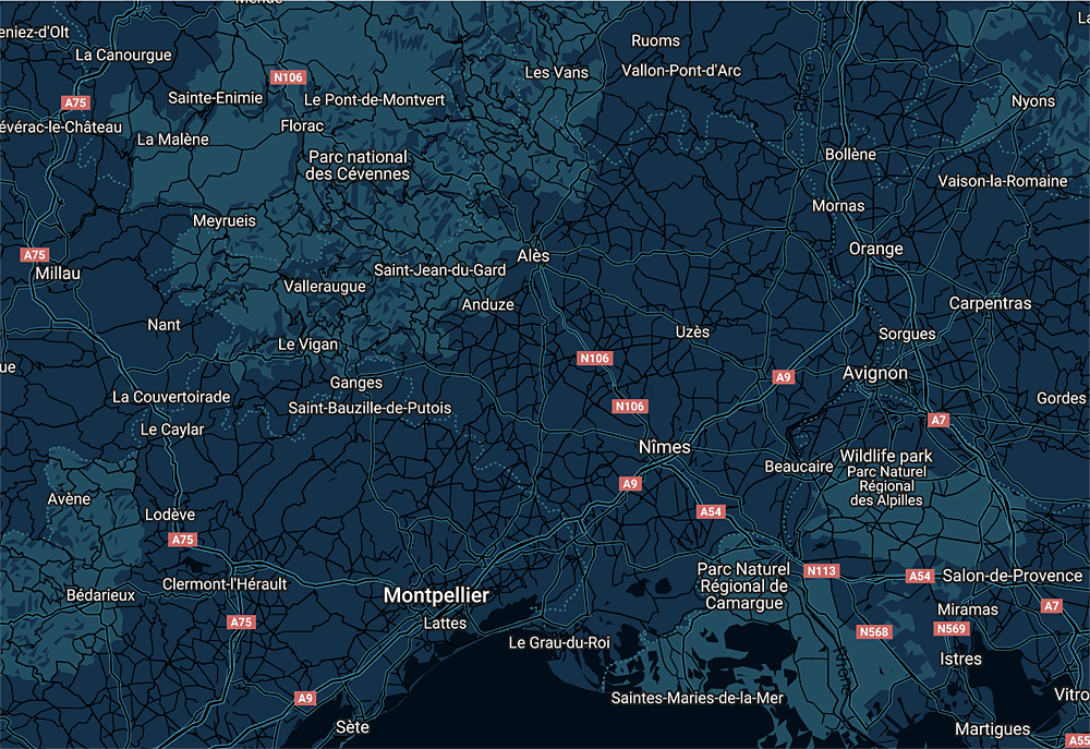 Plaques Immatriculation 30 (département GARD)