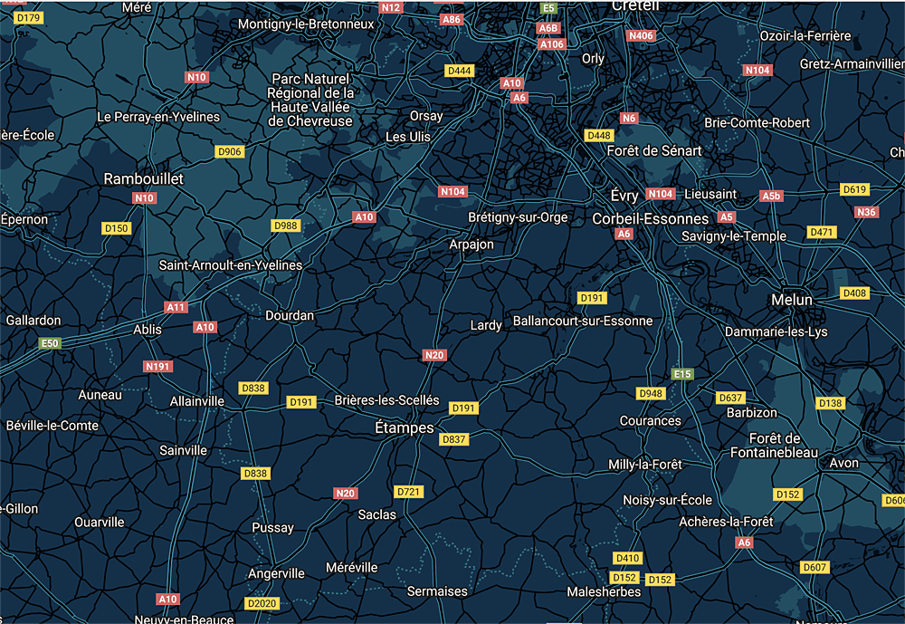 Plaques Immatriculation 91 (département ESSONNE)